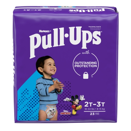 PANTS, TRAINING PULL-UPS LEARNING DESIGN BOY 2T-3T (23/PK 4P - New ...