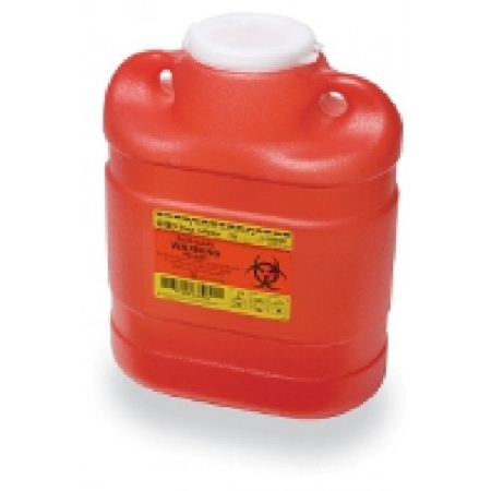 CONTAINER, SHARPS RED 6.9QT (12/CS) - New Hampshire Medical Supply