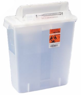 CONTAINER, SHARPS CLR 3GL (10/CS) - New Hampshire Medical Supply