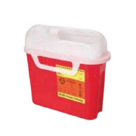 CONTAINER, SHARPS RED 5.4QT (12/CS) - New Hampshire Medical Supply