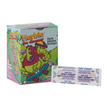 BANDAGE, ADHSV HERBIE 3/4" (100/BX) - New Hampshire Medical Supply