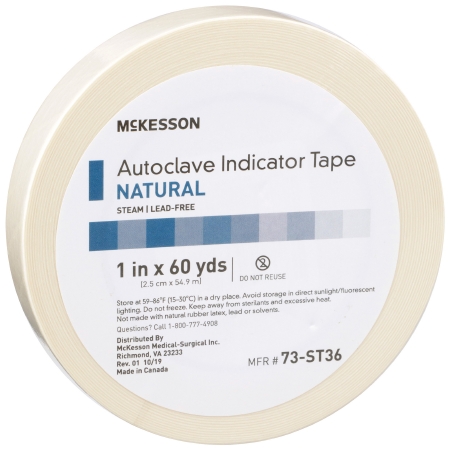 TAPE, INDICATOR STM 1" (18/CS) - New Hampshire Medical Supply