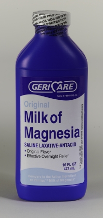 MILK OF MAGNESIA, LIQ ORIGINAL FLAVOR 16OZ (12/CS) - New Hampshire ...
