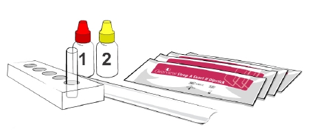 TEST KIT, CLEARVIEW STREP A EXACT II DIPSTICK (30/KT) - New Hampshire ...