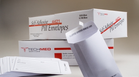 ENVELOPE, PILL SELF ADHES 3 1/2"X2 1/4" (500/BX) TECMED - New Hampshire ...
