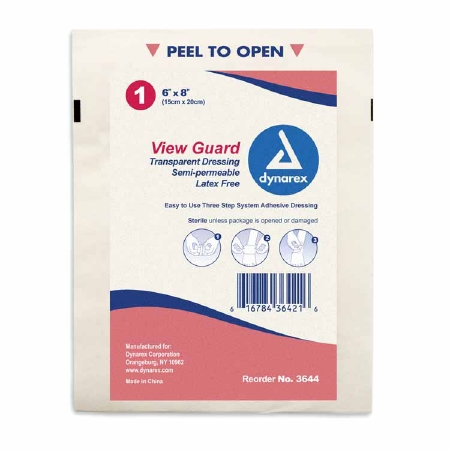 DRESSING, WND VIEW GUARD ADH STR TRANS 6X8" (10/BX 8BX - New Hampshire ...