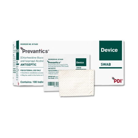 SWAB, DEVICE PREVANTICS ANTISEPTIC 1ML (100/BX 10BX/CS) - New Hampshire ...